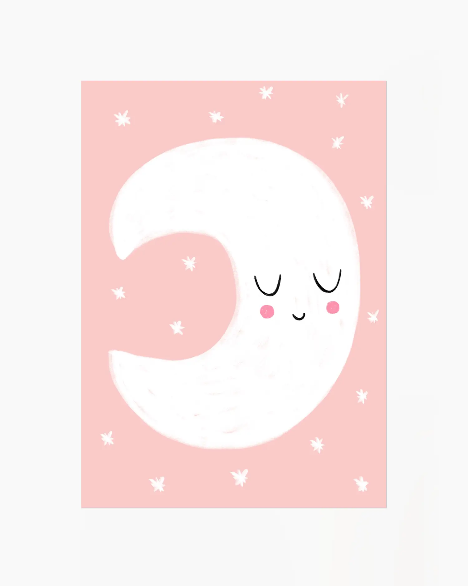Lille Rosemåne Plakat | The Birth Poster